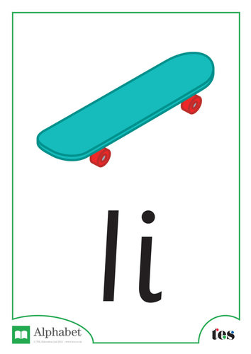 The Letter I – Toys Theme | Teaching Resources