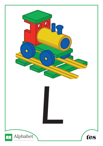 The Letter L – Toys Theme | Teaching Resources