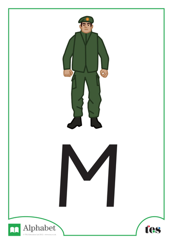 The Letter M – Toys Theme | Teaching Resources