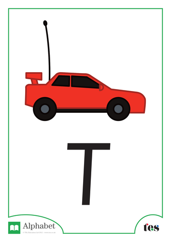 The Letter T – Toys Theme | Teaching Resources