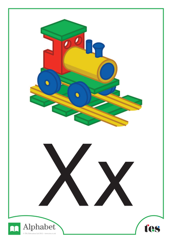 The Letter X – Toys Theme | Teaching Resources