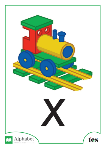 The Letter X – Toys Theme | Teaching Resources