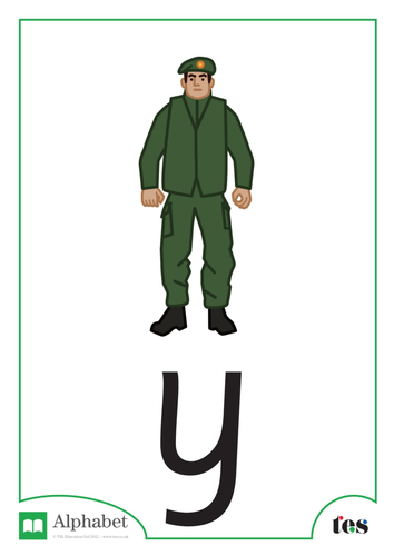 The Letter Y – Toys Theme | Teaching Resources