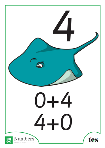 Additions Sheets (total 4) Fish Theme | Teaching Resources