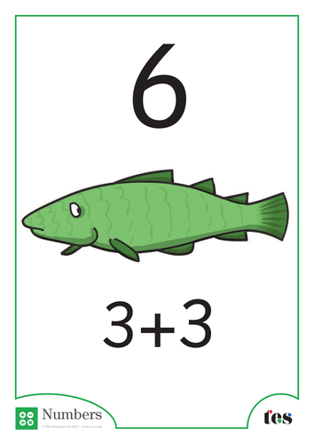 Additions Sheets (total 6) Fish Theme | Teaching Resources
