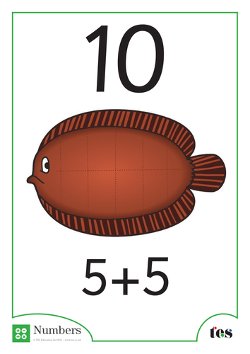 Additions Sheets (total 10) Fish Theme | Teaching Resources