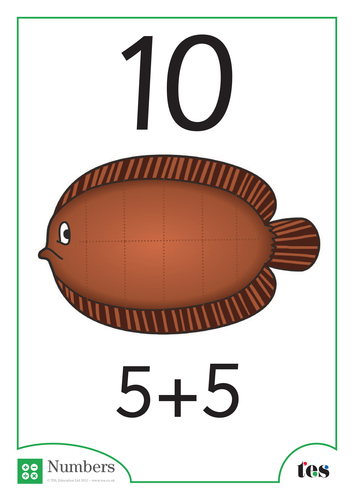 Additions Sheets (total 10) Fish Theme | Teaching Resources