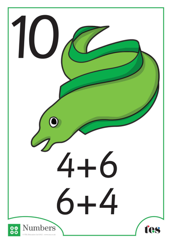 Additions Sheets (total 10) Fish Theme | Teaching Resources