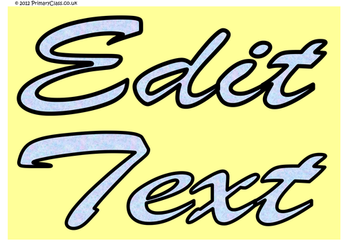 Display Lettering - 161 editable variations | Teaching Resources