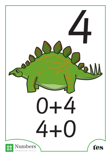 Additions Sheets (total 4) Dinosaur Theme | Teaching Resources
