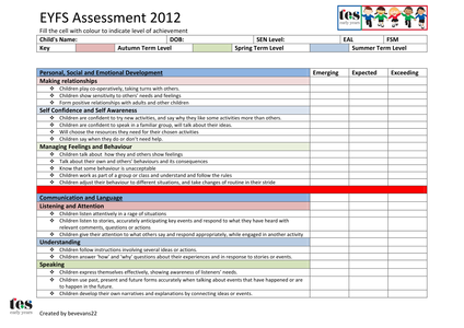 EYFS Assessment Document.doc