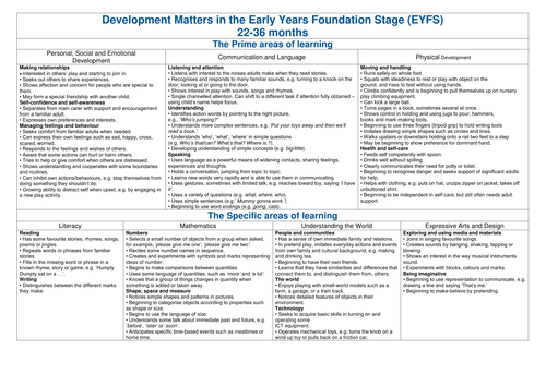 Individual tracking sheet and overview(s) EYFS | Teaching Resources