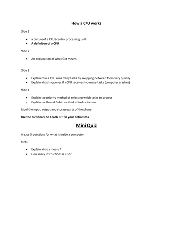 intro to computers - Lesson 6 peer revision | Teaching Resources