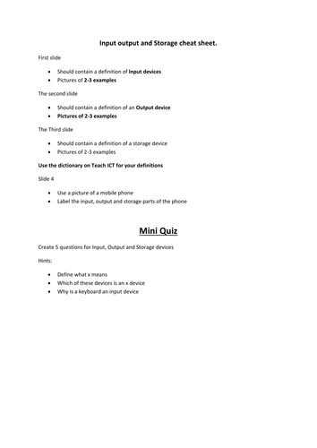intro to computers - Lesson 6 peer revision | Teaching Resources