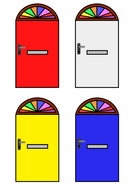 Door Numbers activity and display | Teaching Resources
