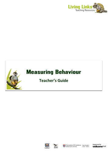 Measuring Animal Behaviour | Teaching Resources Measuring Animal Behaviour | Teaching Resources