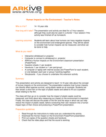 Human Impacts on the Environment - KS4 by ARKive - UK Teaching ...