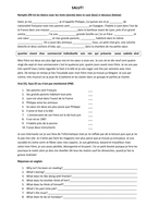 JE ME PRESENTE | Teaching Resources