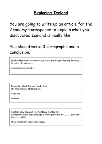 Intro lesson for Eyjafjallajökull eruption | Teaching Resources