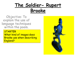 The Soldier by Rupert Brooke | Teaching Resources
