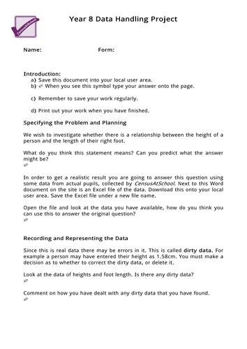 Year 8 Data Handling | Teaching Resources Year 8 Data Handling | Teaching Resources