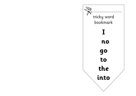 Tricky word bookmarks by phase | Teaching Resources