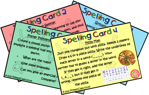 Spelling Strategy Cards for pupils | Teaching Resources