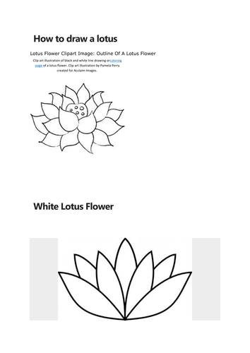 Symbolism in Buddhism - especially the lotus | Teaching Resources