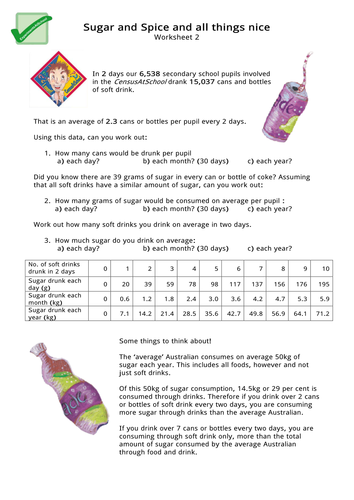 Sugar And Spice And All Things Nice | Teaching Resources