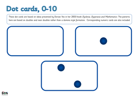 Dot Cards, 0-10 | Teaching Resources