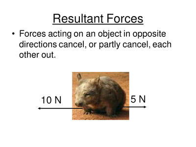 Resultant Forces presentation KS3 by pand - UK Teaching Resources - TES