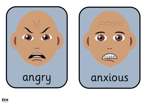 Emotion cards | Teaching Resources