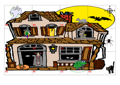 Halloween following directions | Teaching Resources