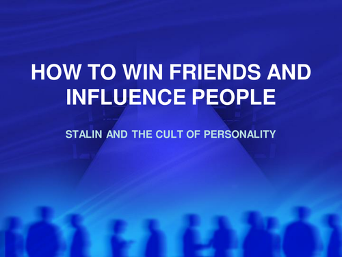 Stalin: Cult of Personality | Teaching Resources