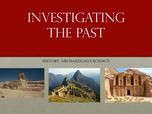 Archaeology: Methods and Meanings | Teaching Resources