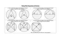 Circle Theorems - Complete Lesson 1 by ceejaypee - UK Teaching ...