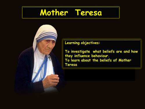 The life and beliefs of Mother Teresa | Teaching Resources