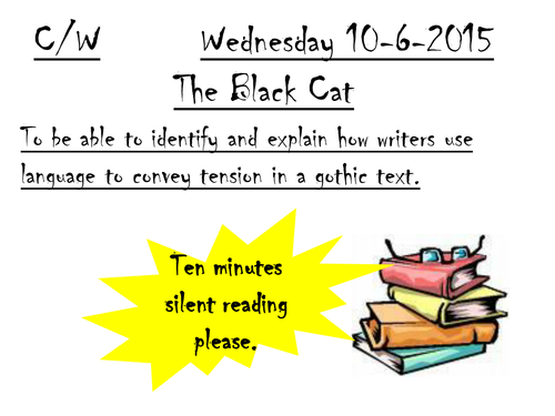 Edgar Allan Poe The Black Cat | Teaching Resources