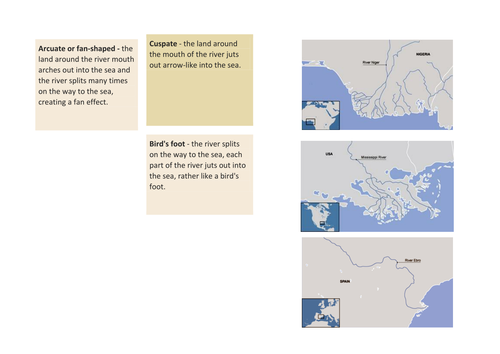 AQA Lesson 11 - Features of the Lower Course | Teaching Resources