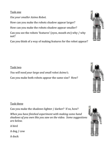 Shadows LESSON PLAN AND PRESENTATION | Teaching Resources