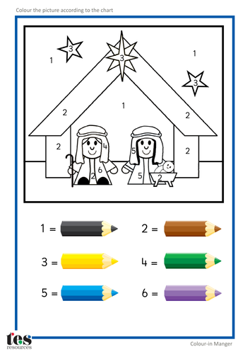 Colour by Numbers TEACCH Activities - Christmas! | Teaching Resources