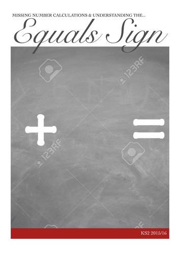 Understanding the role of the equals sign | Teaching Resources
