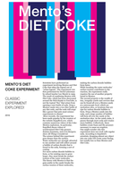 Diet Coke and Mentos - Science Experiment | Teaching Resources