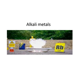 Alkali Metals Revision Powerpoint | Teaching Resources