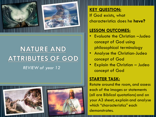 Attributes of God | Teaching Resources