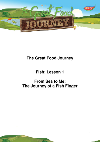 The Great Food Journey: From Sea to Me | Teaching Resources