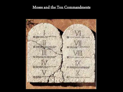 Judaism - The 10 commandments KS3 | Teaching Resources