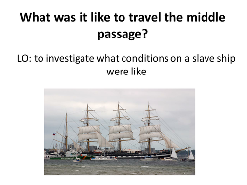 Middle passage | Teaching Resources