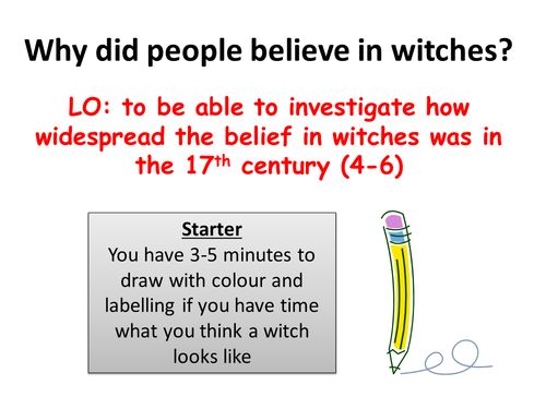 Why did people believe in Witches? | Teaching Resources