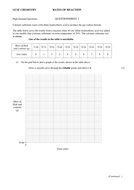 gcse rates question and answers | Teaching Resources